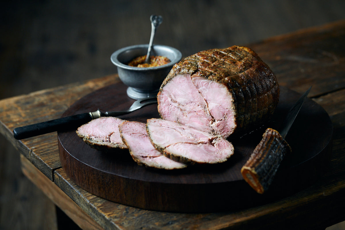 Boneless Peppered Ham – Miiller's Meat Market & Smokehouse